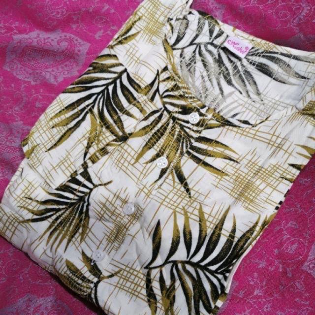 DASTER MUSLIMAH BUSUI PILIH MOTIF+ HIJAB - M XXL,NON HIJAB - Sameema Store