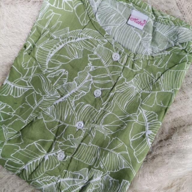 DASTER MUSLIMAH BUSUI PILIH MOTIF+ HIJAB - Q XXL,NON HIJAB - Sameema Store