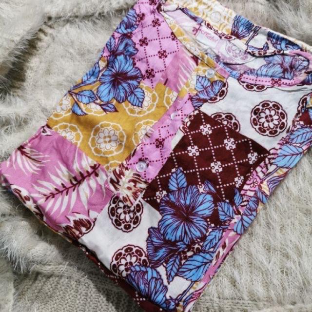 DASTER MUSLIMAH BUSUI PILIH MOTIF+ HIJAB - B XXL,HIJAB S - Sameema Store