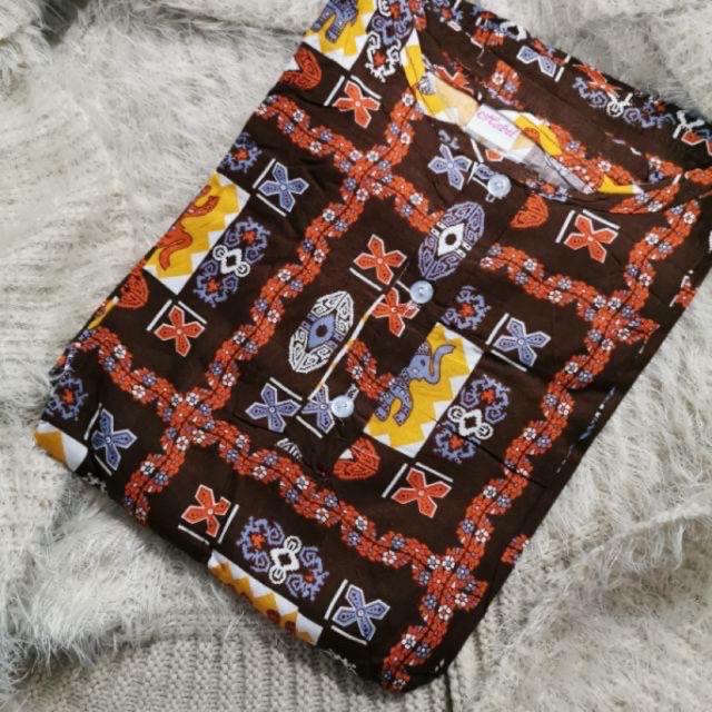 DASTER MUSLIMAH BUSUI PILIH MOTIF+ HIJAB - I XL,HIJAB S - Sameema Store