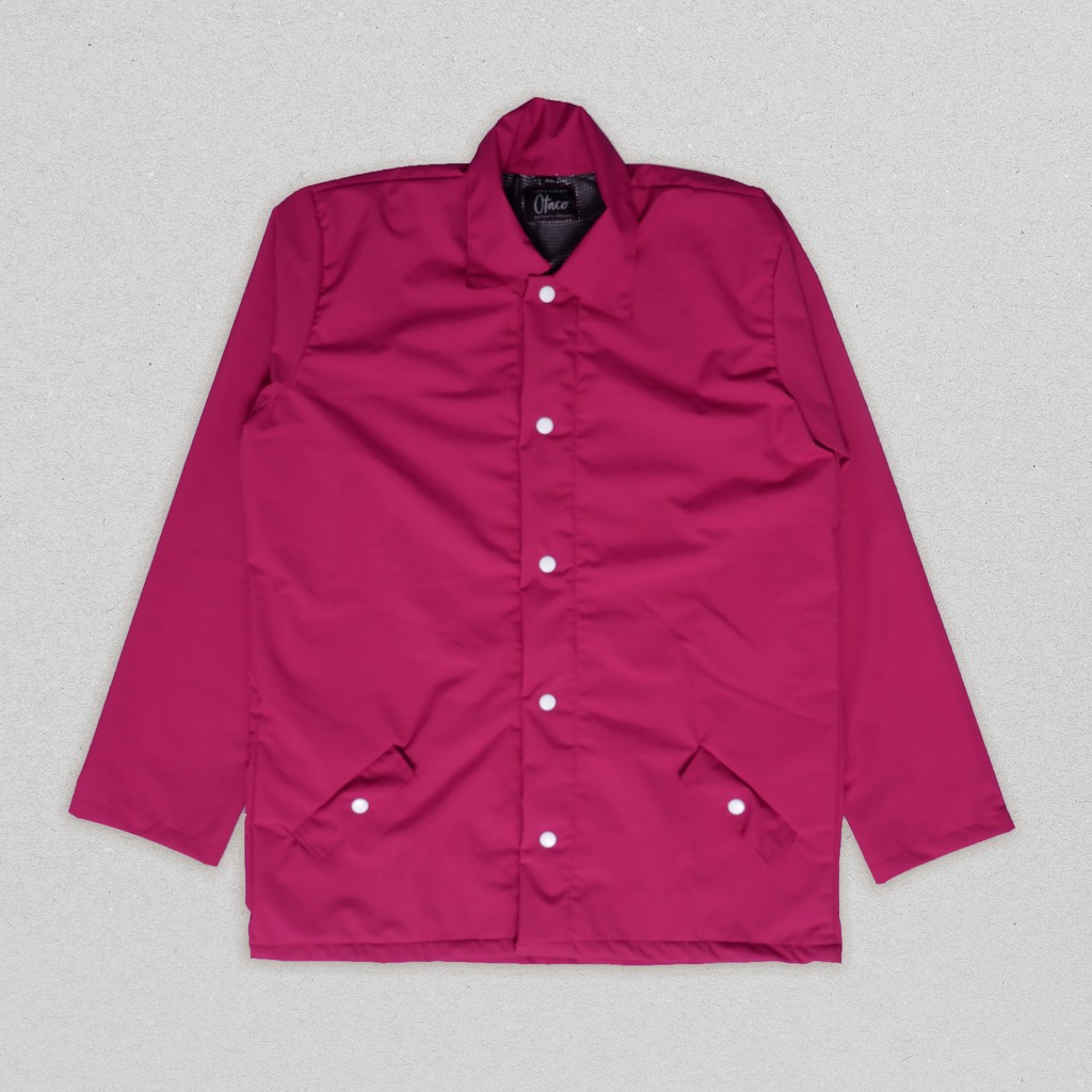 COACH JACKET MERAH MUDAH BEST SELLER OTACO - OTA Clothing