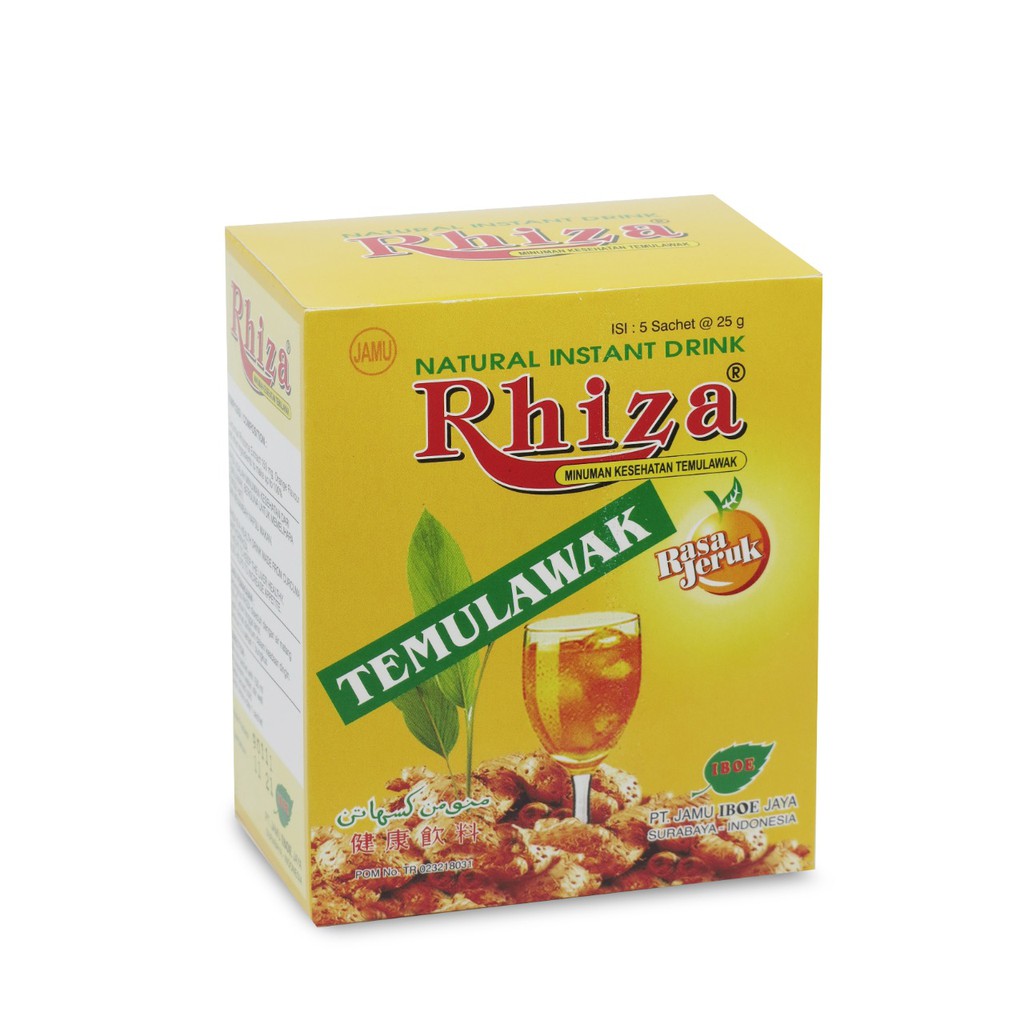 Jamu IBOE 1 Box Rhiza Orange Granul 5 sachet - Jamu Iboe