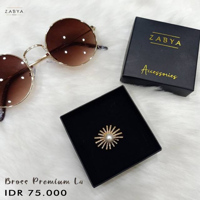 Bross Hijab Bross premium L4 with exclusive box by Zabya - ZABYA Hijab