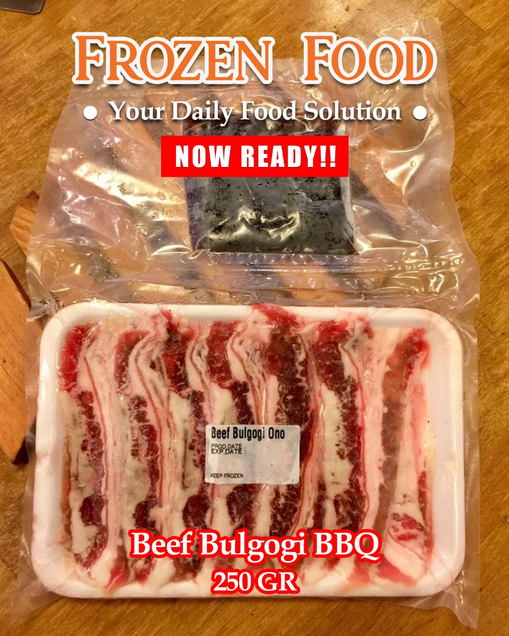Beef Bulgogi BBQ - BOGA Frozen Food