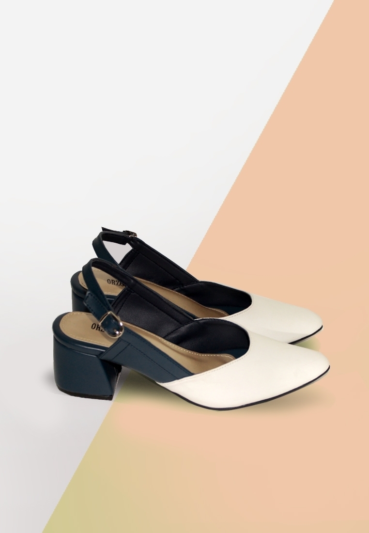 Orzora Heels Anna AN01 - white,39 - Shoesmart