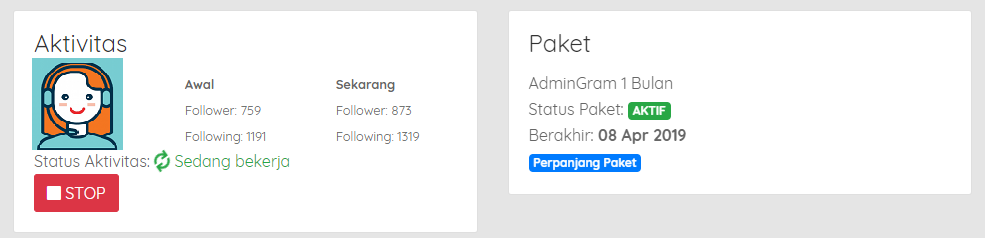 Cara setting AdminGram - AdminCerdas