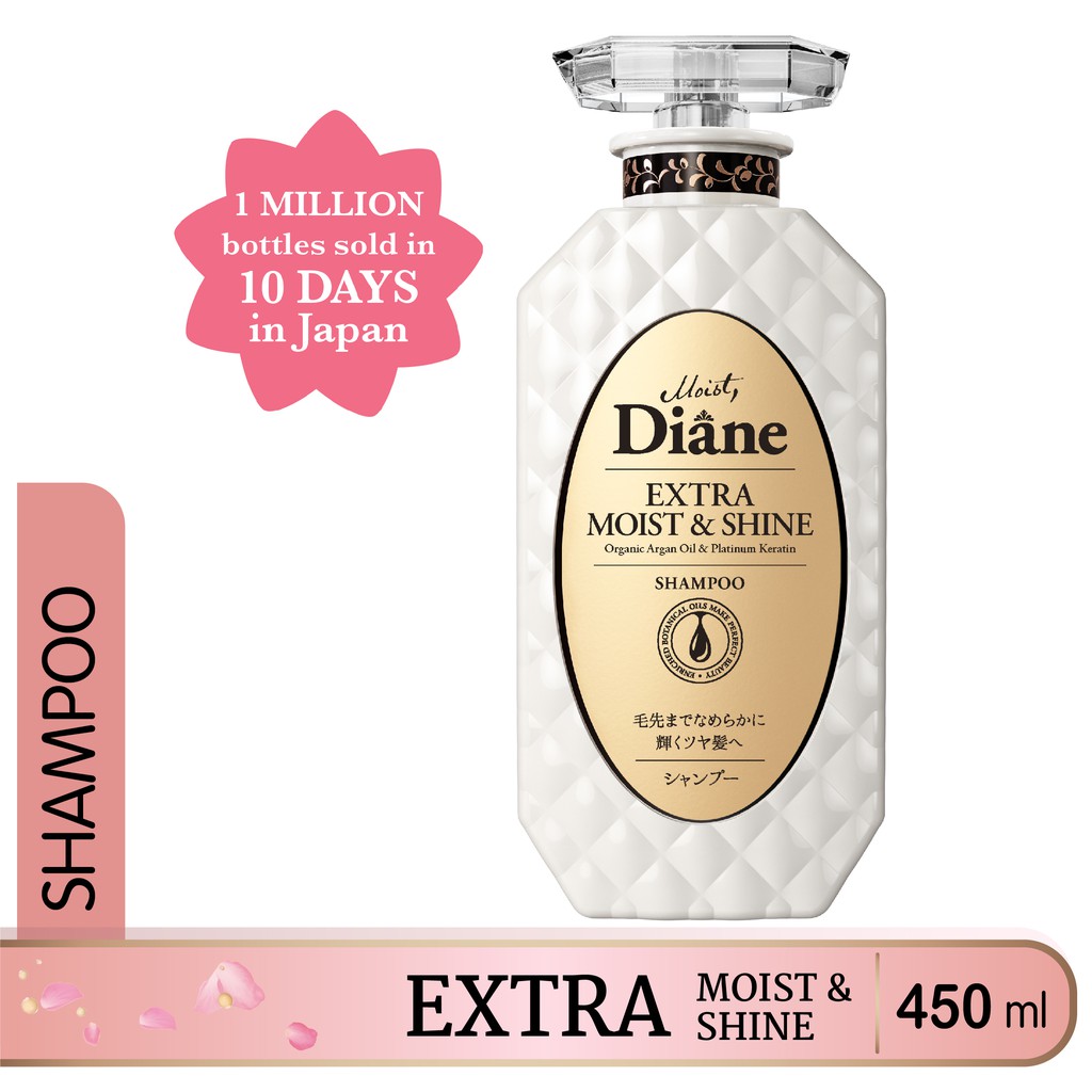 Moist Diane Extra Moist and Shine Shampoo 450ML (MadeinJapan) - Era ...