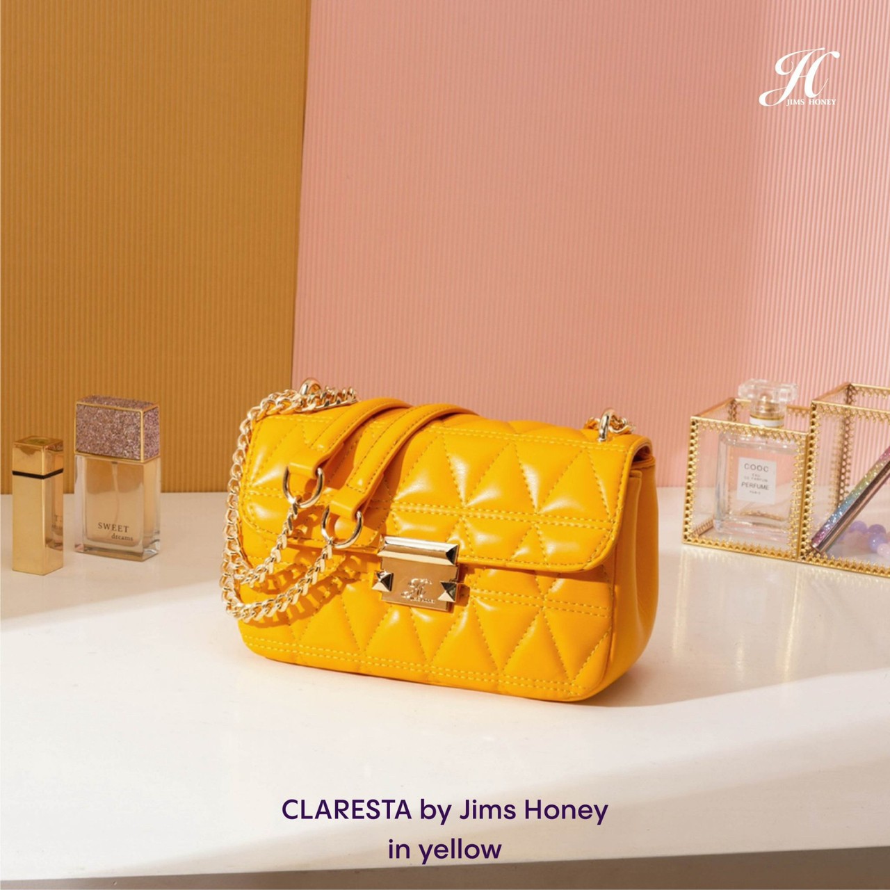 Claresta Bag - yellow - JIMSHONEY.ID